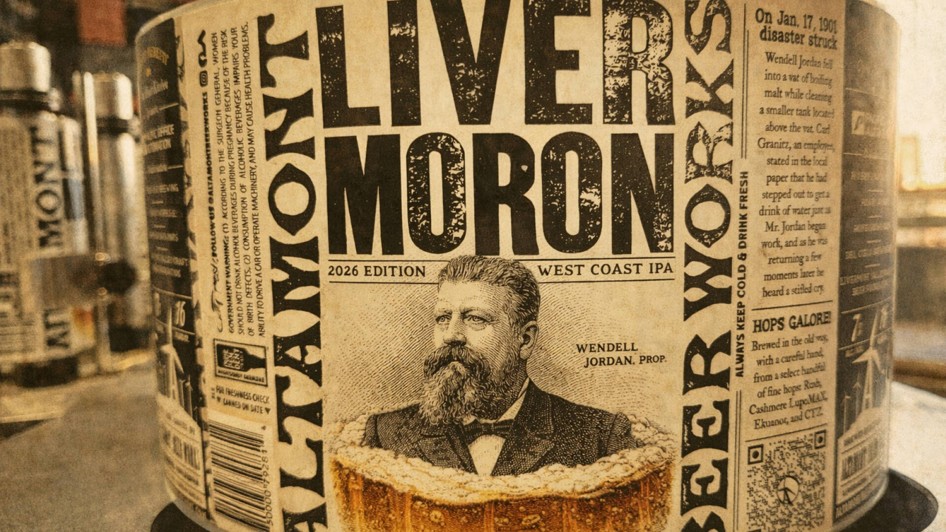 Livermoron West Coast IPA | Altamont Beer Works